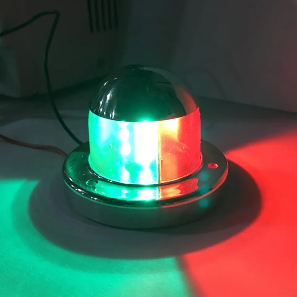 Surface Mounted Aircraft LED Marine Navigation Light for Boat Yacht