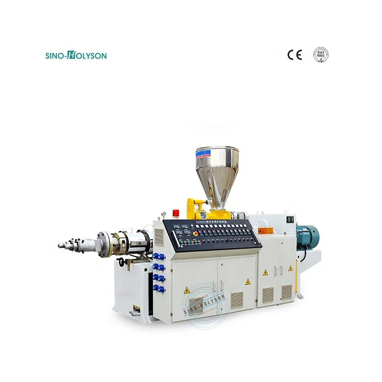 Hsjz 65/132 Conical Twin Screw Extruder - Buy Sjz-65/132 Conical Double ...