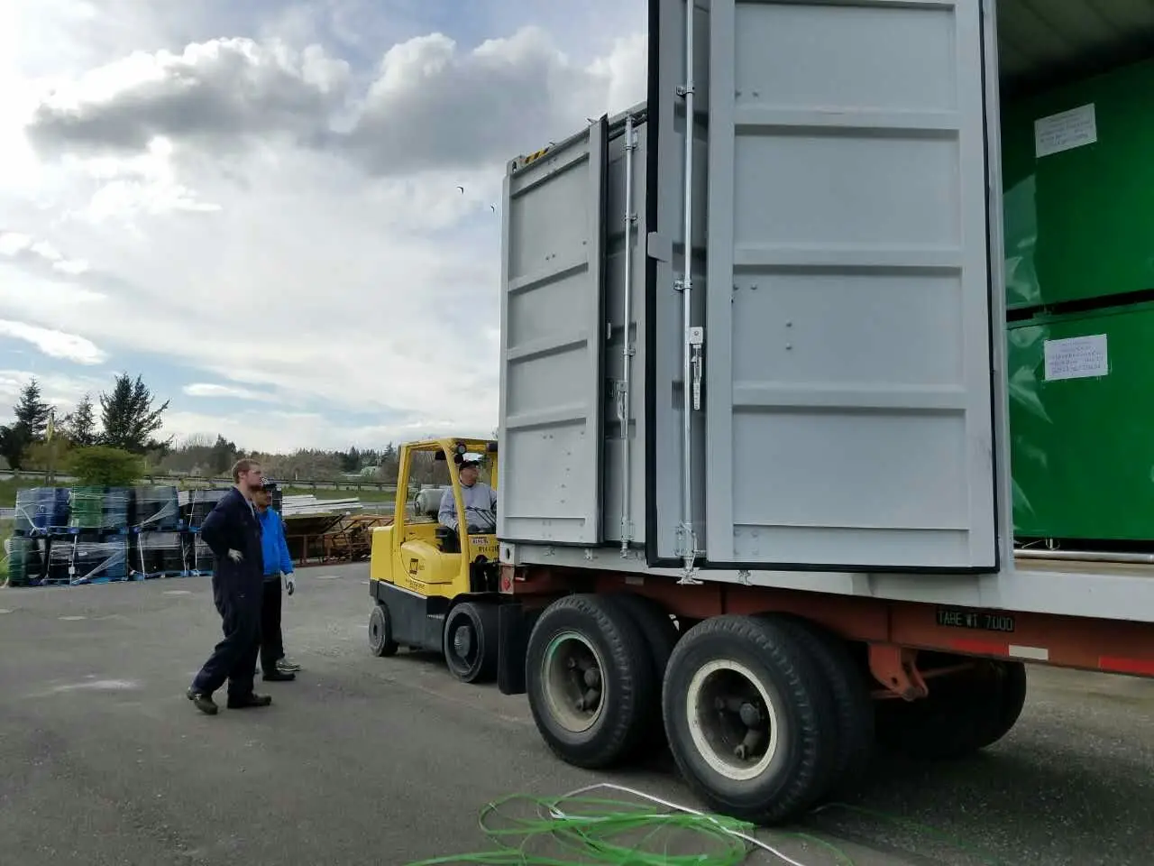 40ft Shipping Container with 4 Side Doors - Durable & Versatile