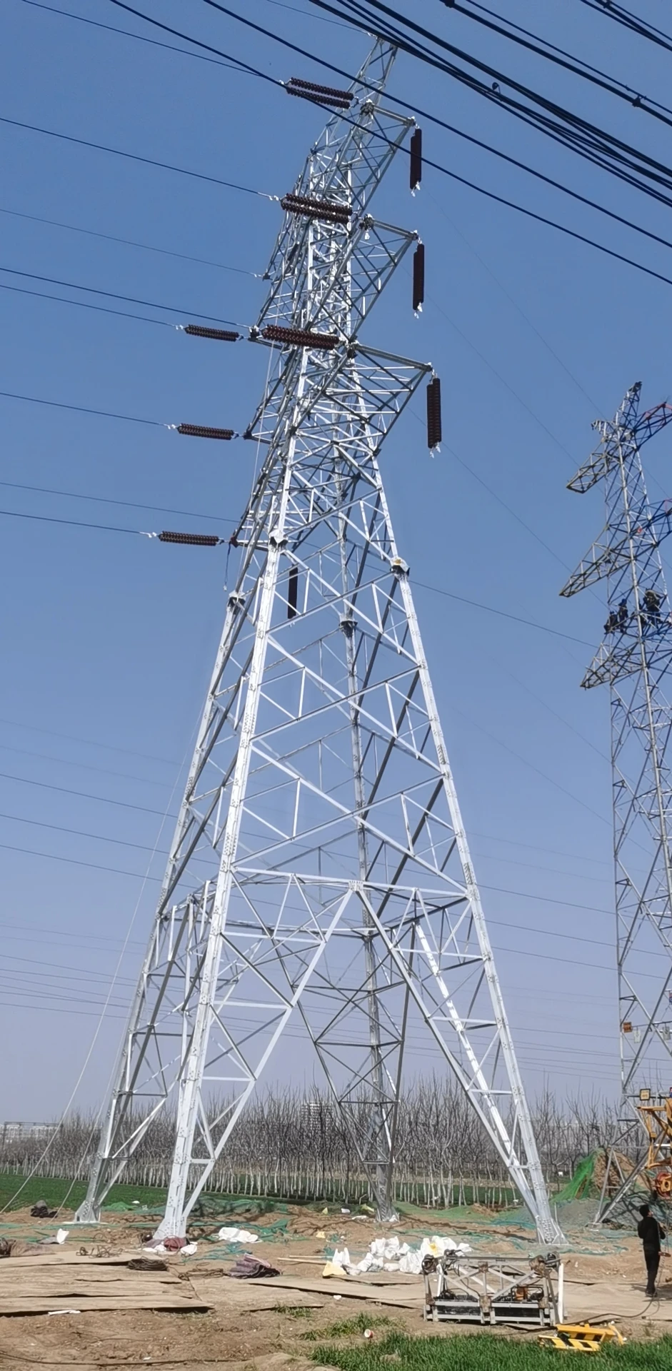 4-leg Electric Pylon Angular Lattice Suppliers Distribution ...