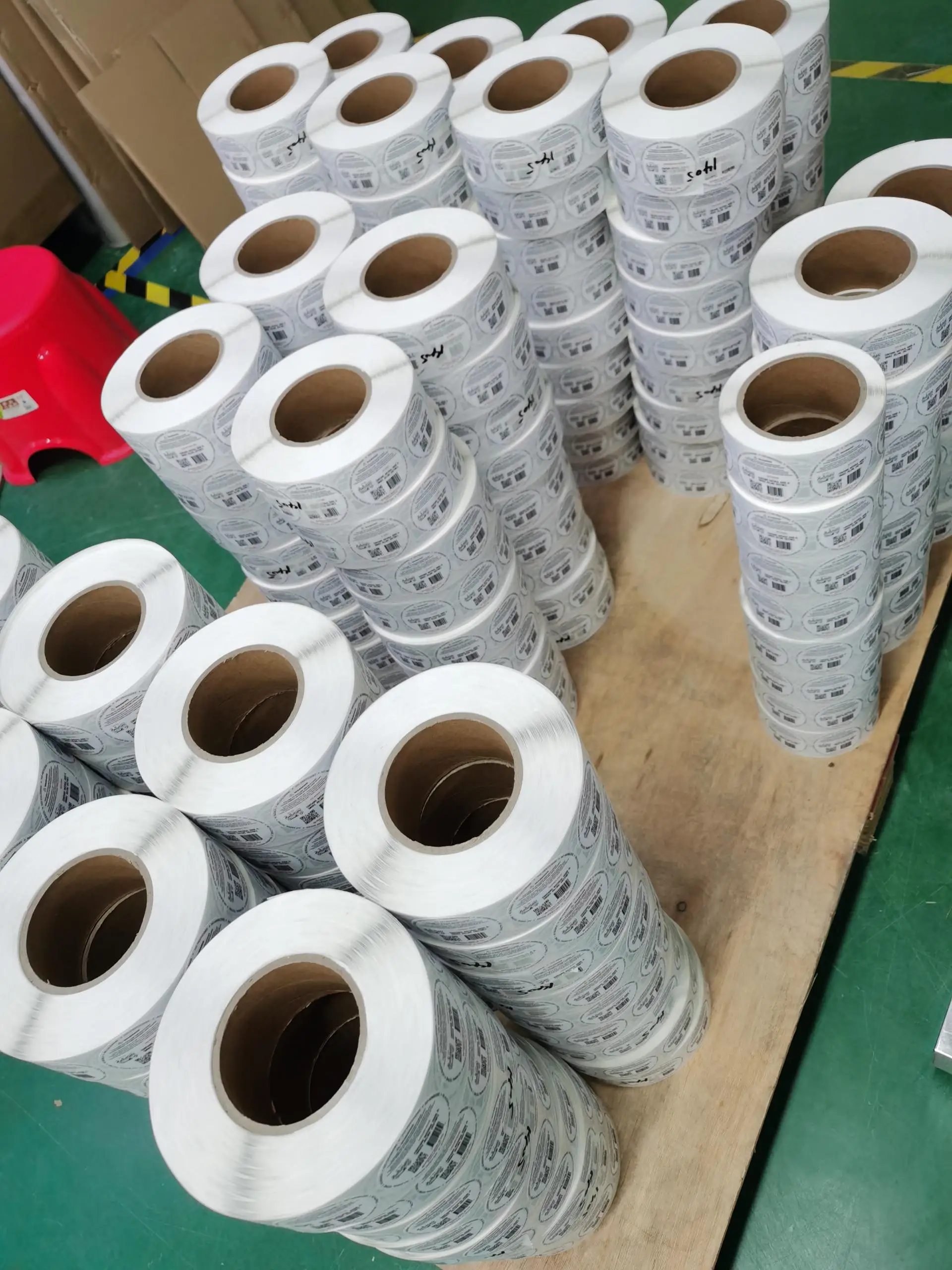 Custom Logo Adhesive Laser Hologram Sticker Holographic Vinyl Sticker ...