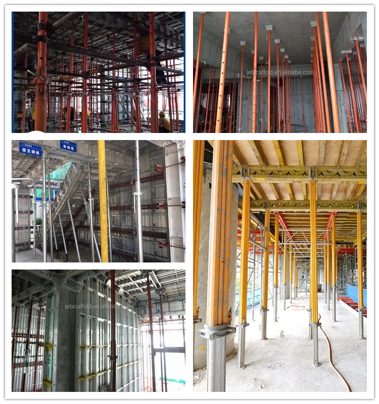 Steel Adjustable Shoring Props | Powder Coated Blue Heavy Duty ...