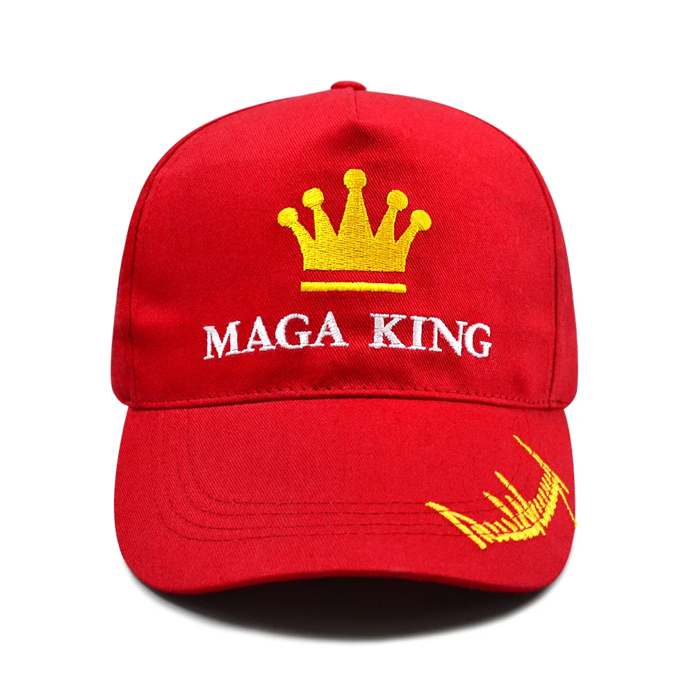Shop USA 2025 Cotton Maga King Cap - Hot Selling Baseball Hats