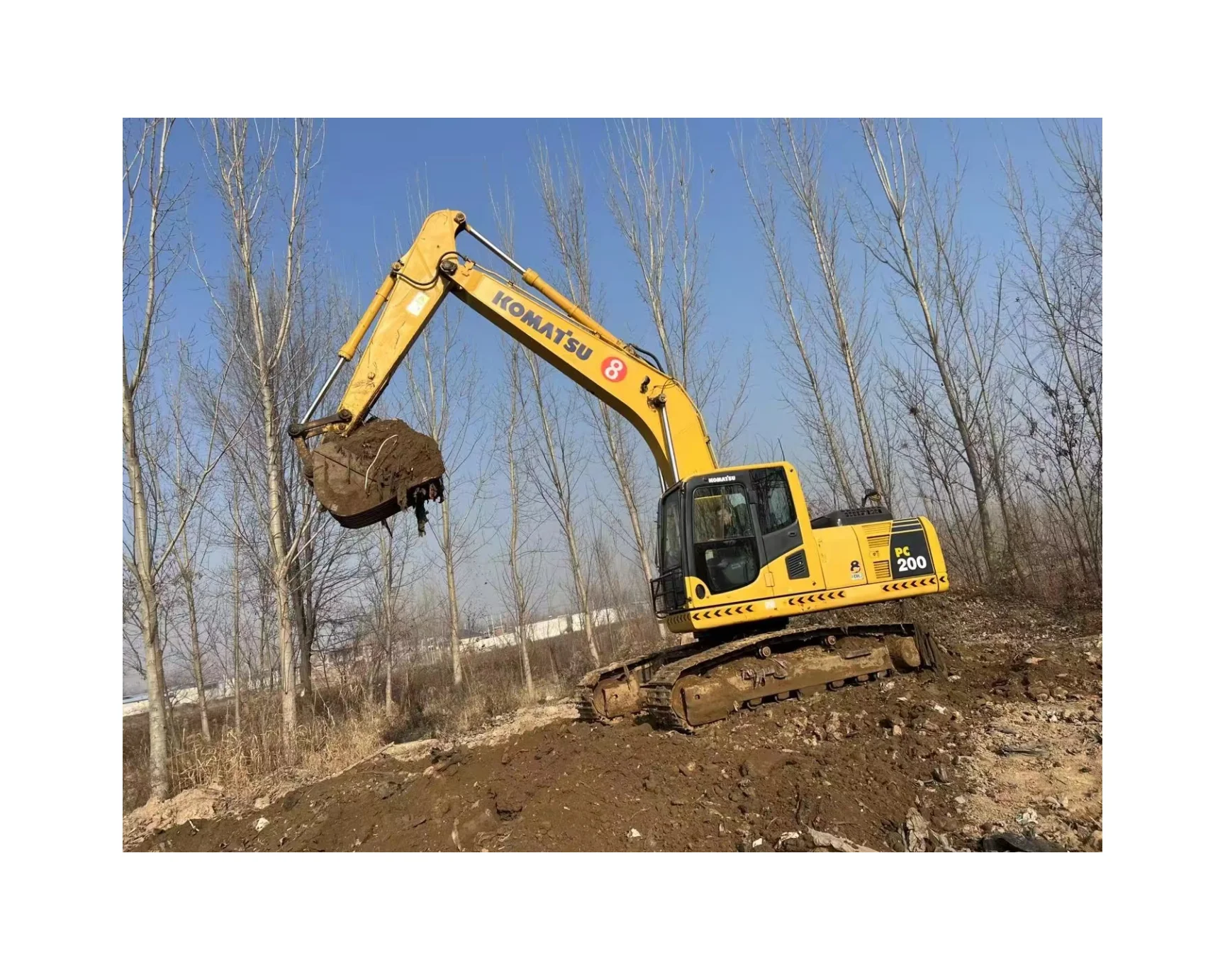 Pc200-8 Komatsu Pc200 Hydraulic Excavator Komatsu Pc200 For Sale Japan ...