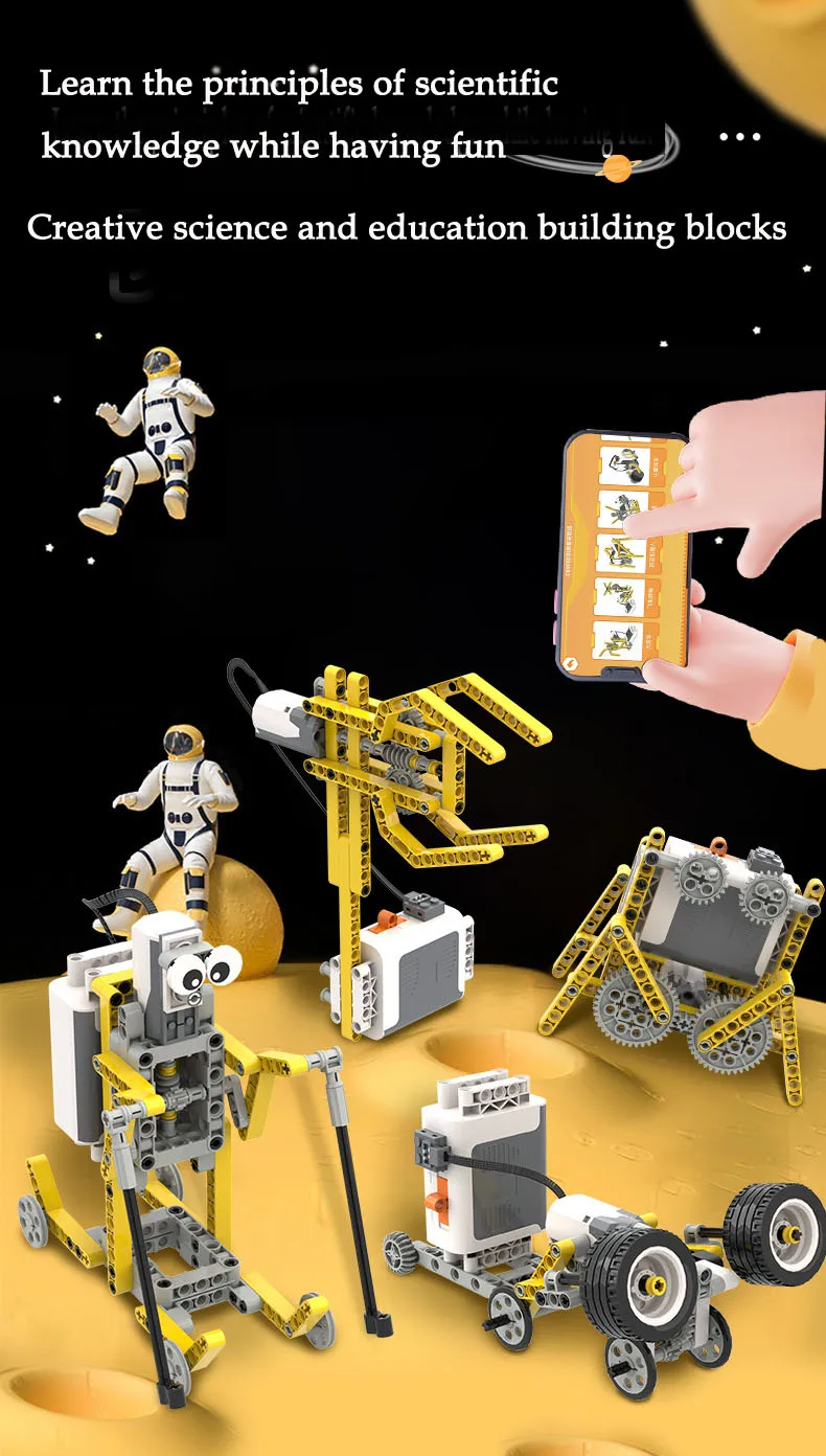 Set It Brick Kids Robot Is: Educational DIY Building Blocks