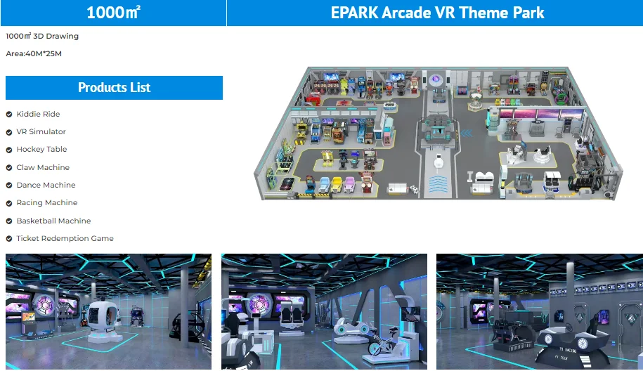 9D VR Theme Park Solution VR Simulator 600 Square Meters Game Center| Alibaba.com