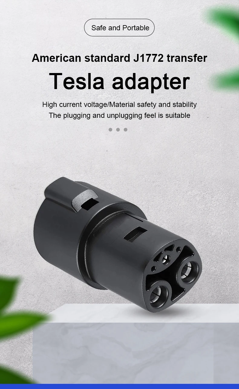 Hotsell American Standard J1772 To Tesla 250v Ac 80a Charging Adapter ...