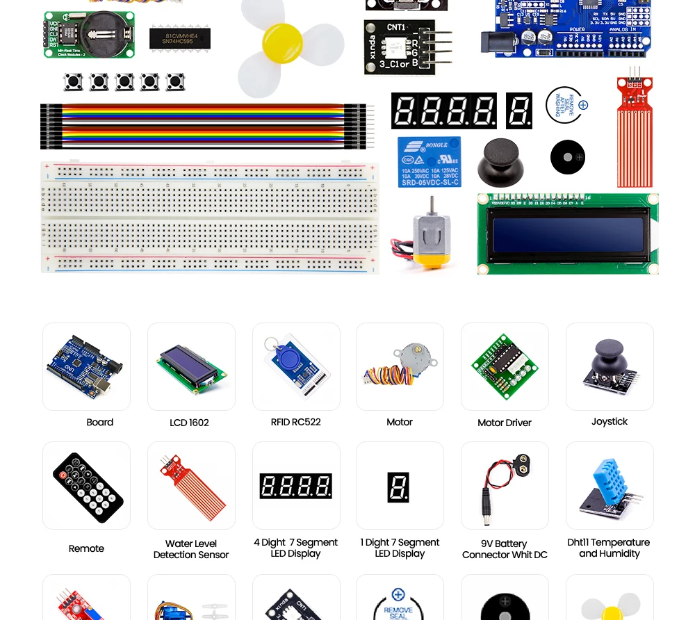 Robotlinking Super Development Board Starter Kit Compatible With Arduino Ide - Buy With Arduino ...