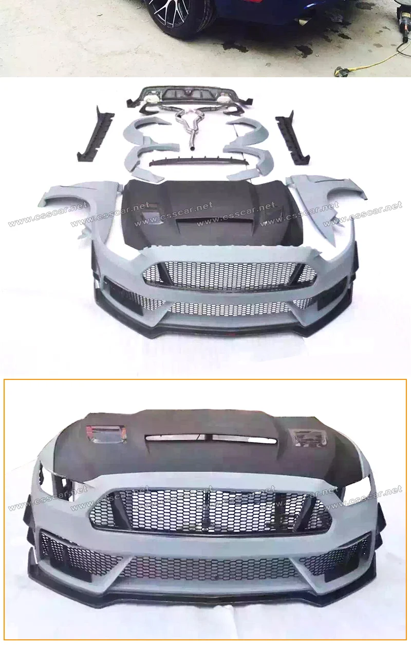 Car Body Kits For Ford Mustang 2015 Gtr 350r Body Kits - Buy Gtr350r ...