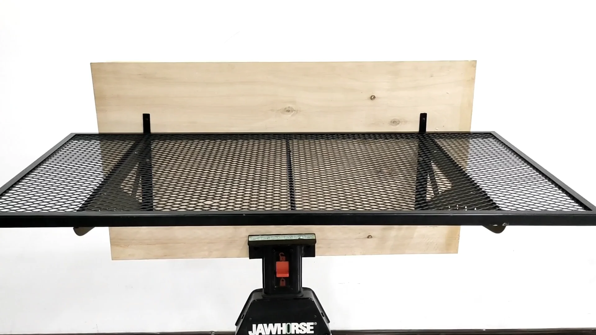 Jh-mech Wire Grid Garage Shelving Storage Rack Space Efficient Floating ...