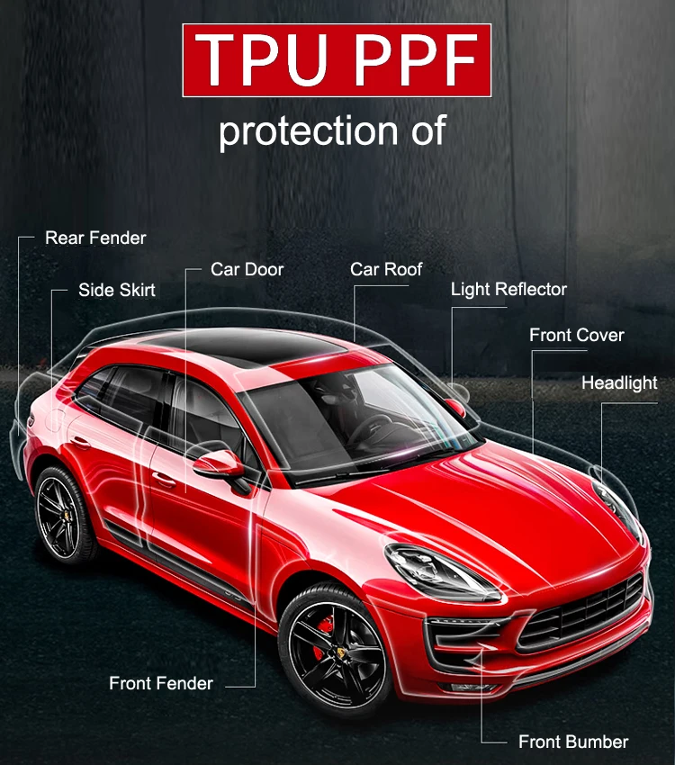 Outi Ppf Film Super Strong Strength Tpu Tph Ppf Paint Protection Film ...