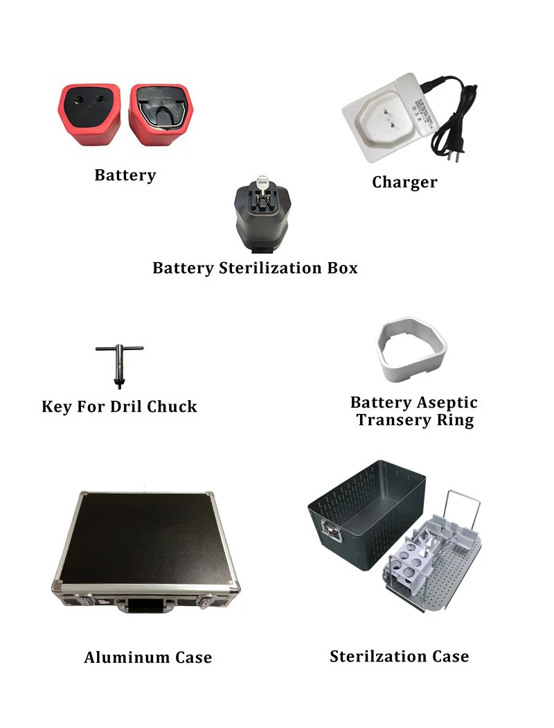 Conmed Synthes Orthopedic Cannulated Drill Brushless Drill Multi ...