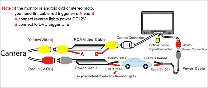 New HD Vehicle Dynamic Trajectory Parking Line Car Reverse Backup Rear ...
