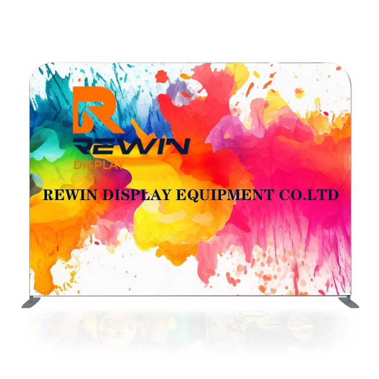 Portable Convention Trade Show Exhibit Display Printing 8x8 Backdrop ...