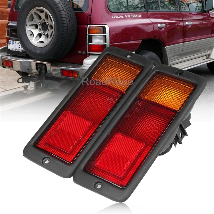 Mitsubishi Pajero Rear Light Reflector Bumper Brake Taillight