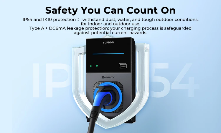 TOPDON Factory Pulseq AC Pro - Efficient Electric Car Chargers