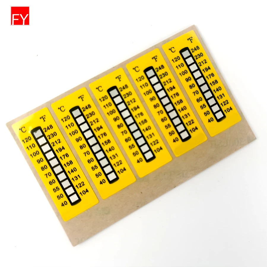 Custom Adhesive Color Changing Label Stickers - Reversible ...
