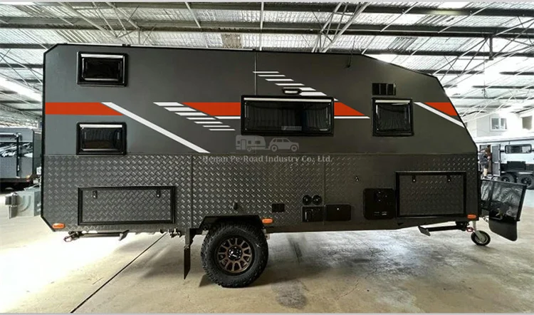 17ft Au/nz Off Road Travel Trailer Independent Suspension Cheap High ...