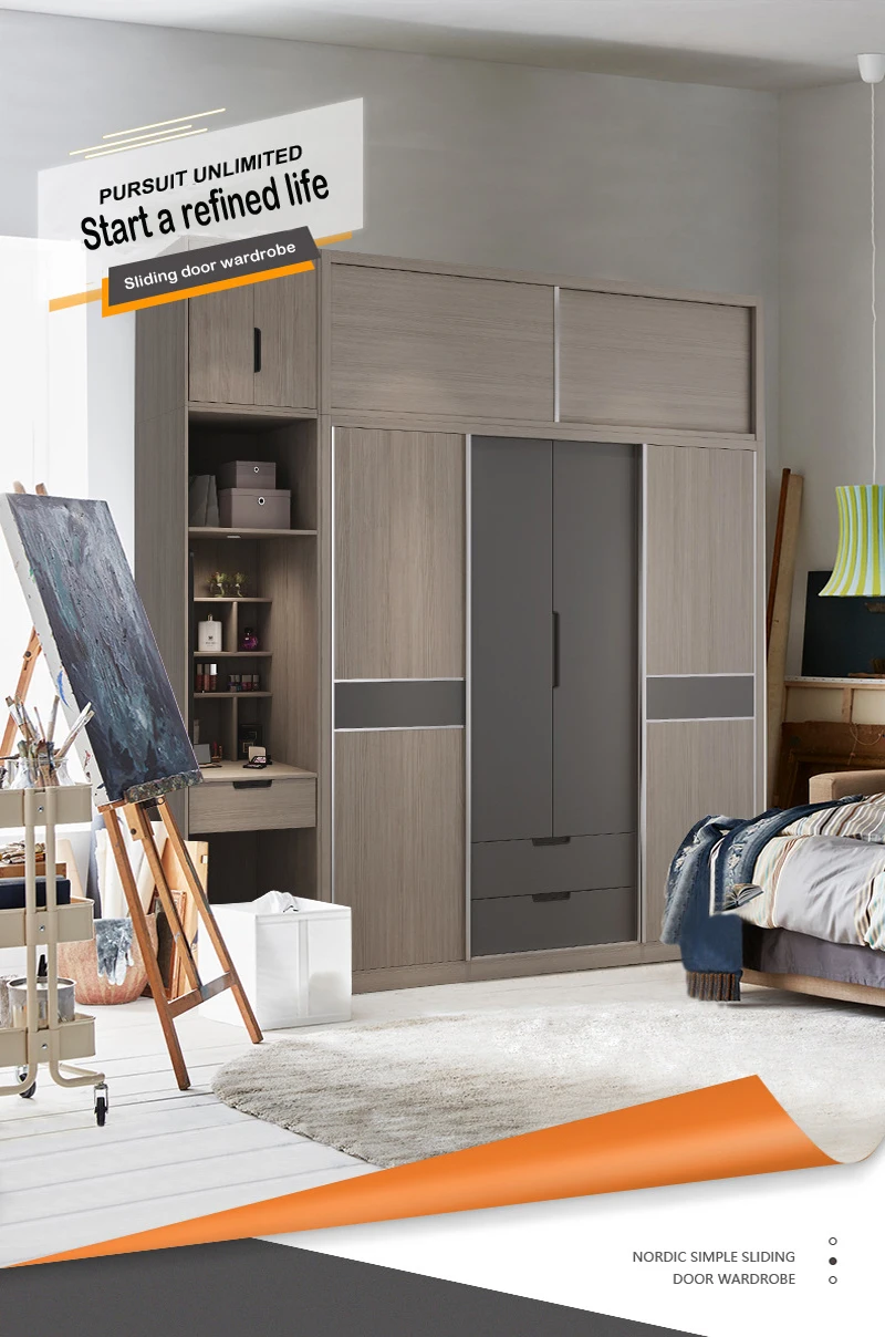 Adult Flexible Wood Storage Dresser Mdf Modern Sample Design Detachable ...