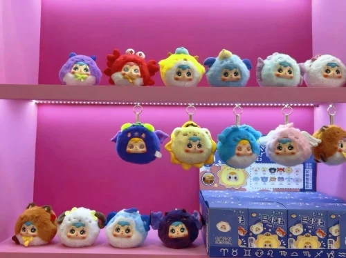 Original MR5001 Samuel Blind Box Mini Cute PVC & Plush Toy Keychain ...