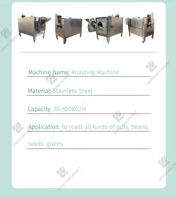 Cheap Price Stainless Steel Mini Gas Or Electric Roasted Nut Peanut ...