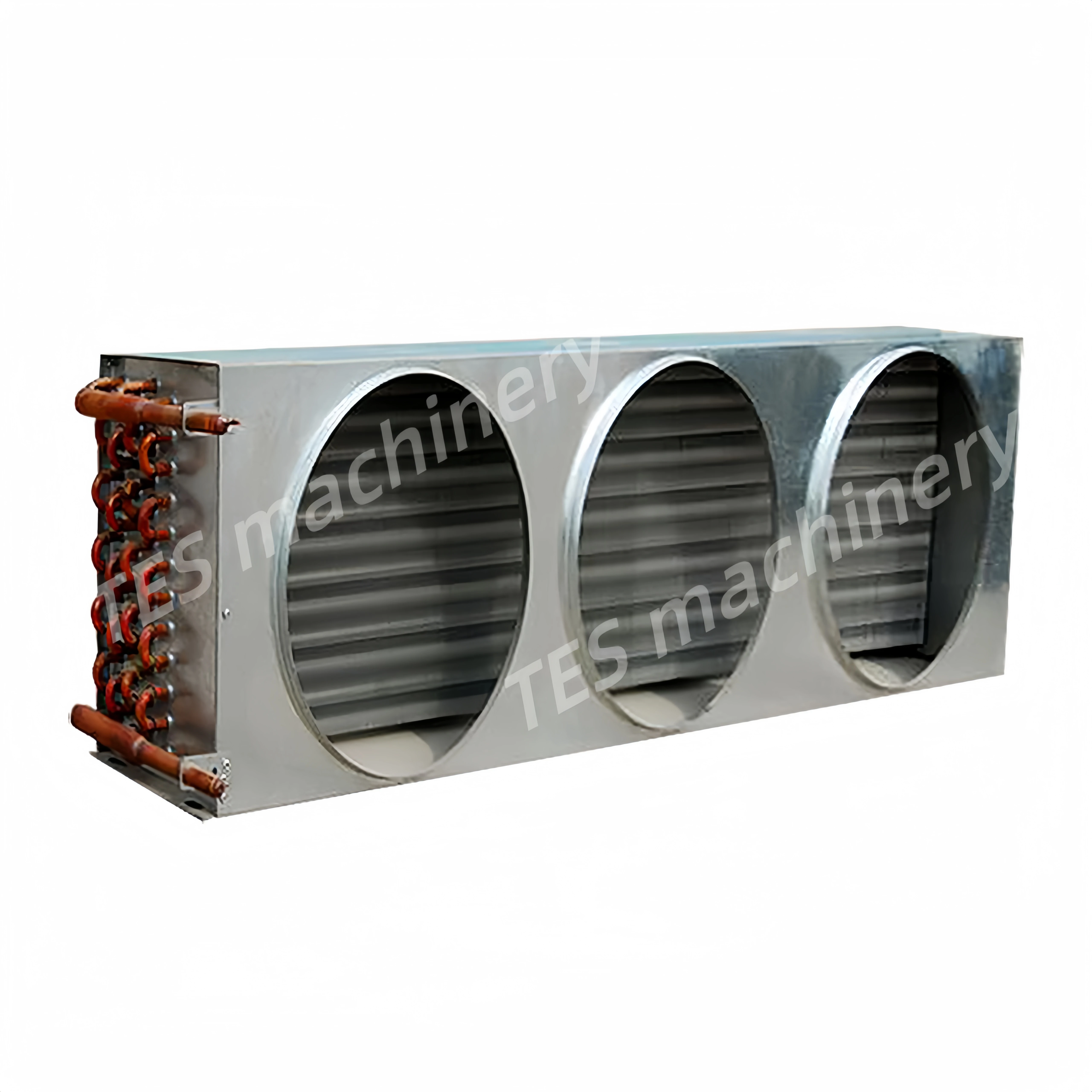 Central air conditioning evaporator condenser Small finned water-cooled ...