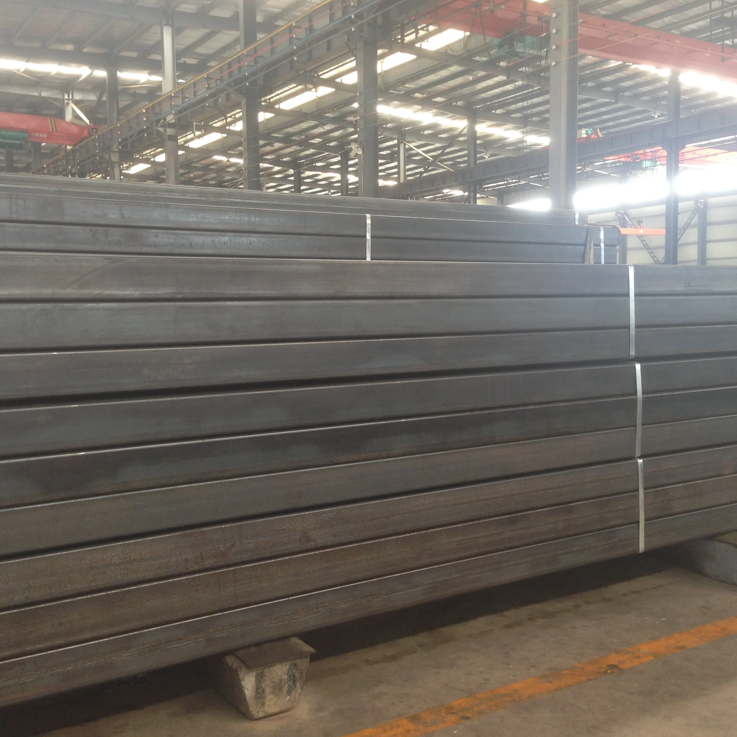 2 Inch Black Pipe Hollow Section 2x4 Tubular Steel Black Iron Square ...