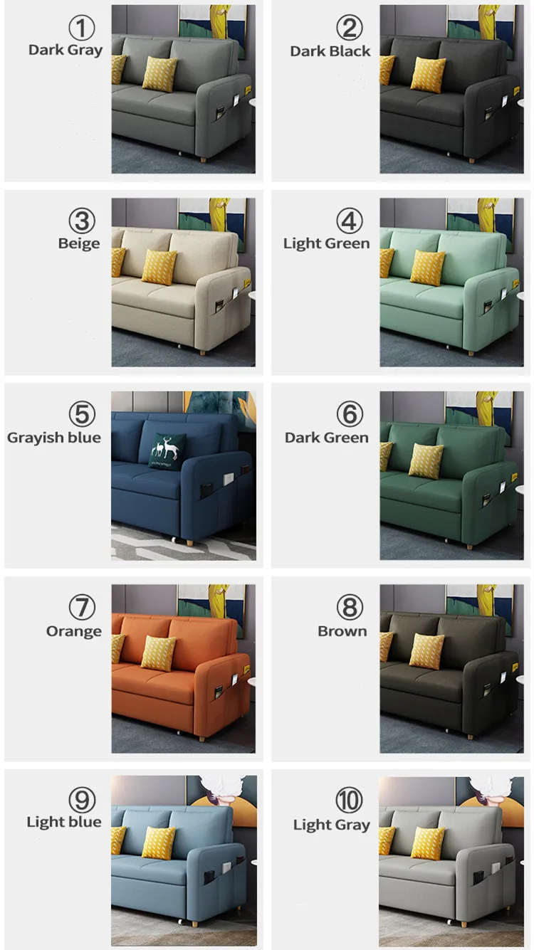 Space-saving Multi-Purpose Living Room Set Furniture