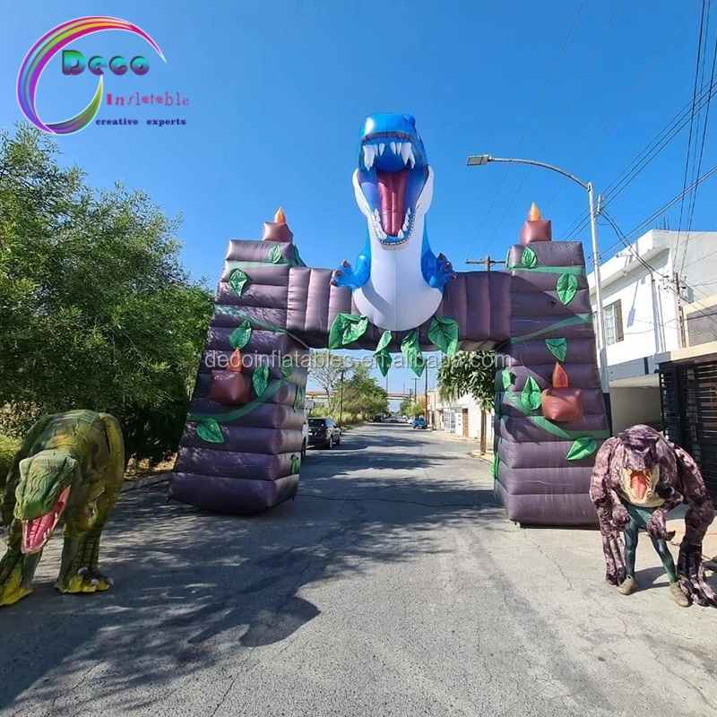 Custom Inflatable Arch Inflatable Dinosaur Arch Inflatable Dinosaur ...