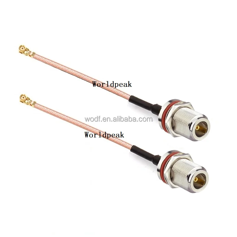 Factory Oem Odm Rf N-Type N Bulkhead Type Connector N Female with Nut ...