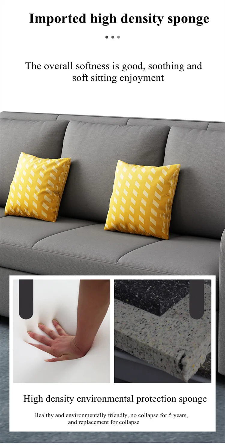 Space-saving Multi-Purpose Living Room Set Furniture