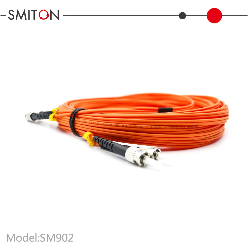 Indoor Multi Mode Fiber Optic Drop Cable 2.0mm Lszh St-st Ftth Patch ...