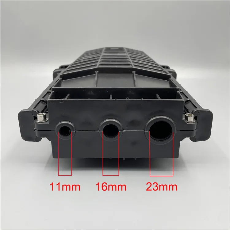 144 Core Fiber Enclosure Joint Closure Fiber Optic 3 In 3 Out Good ...