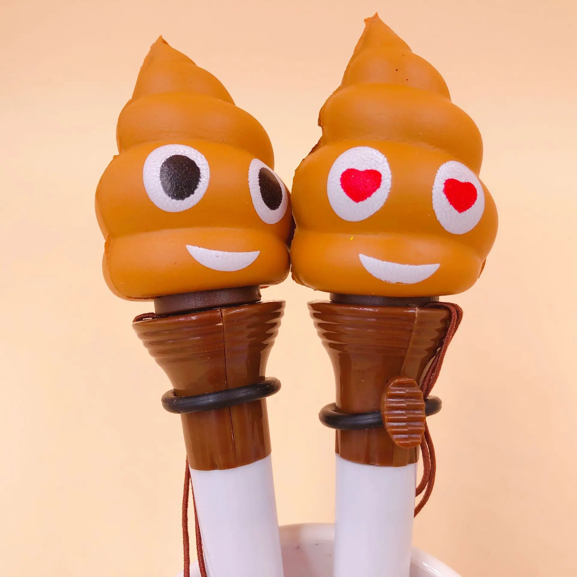 Funny Expression Poop Bouncing Ballpoint Pen Decompression Funnny and ...