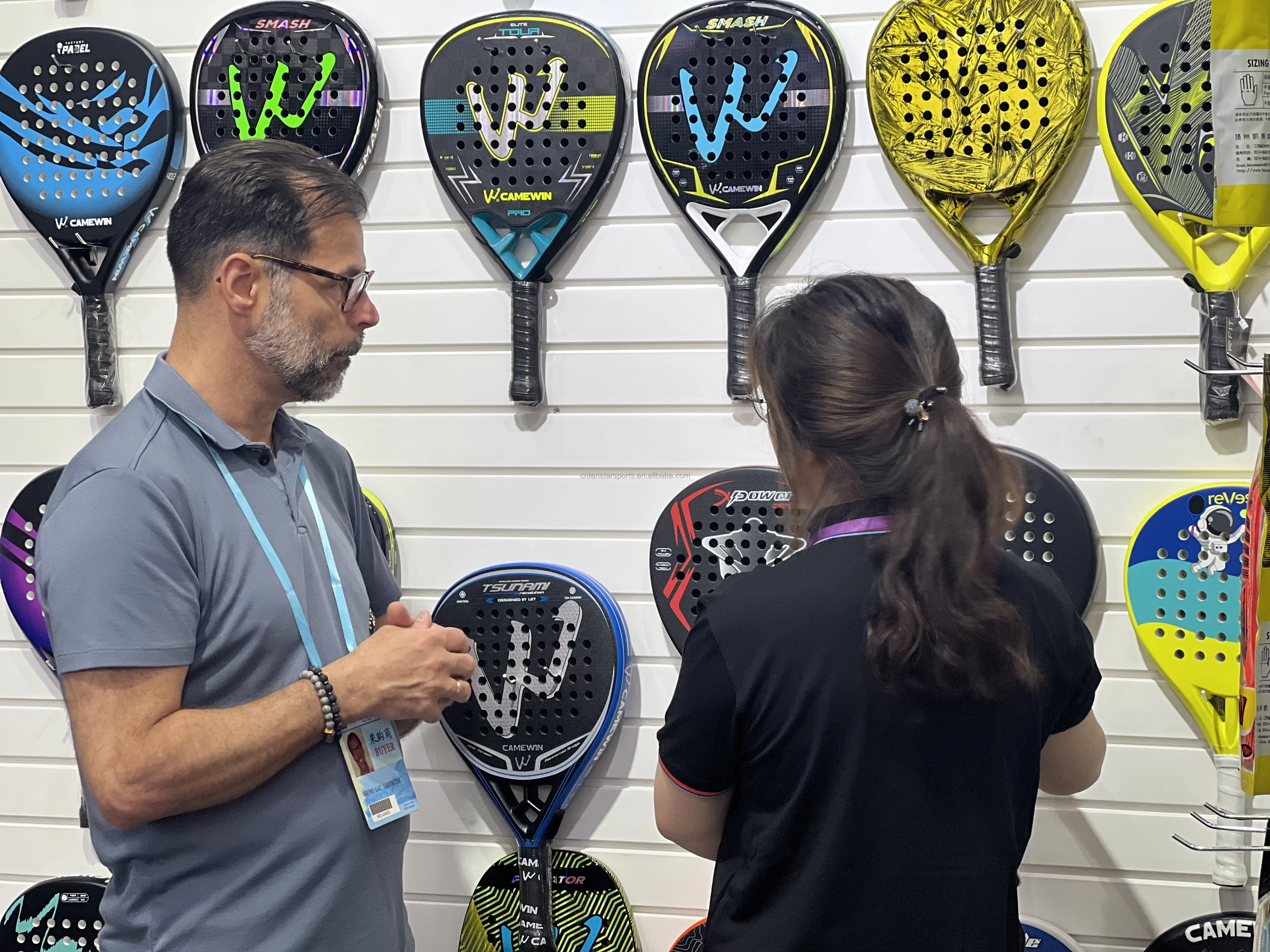 Raquete Beach Tennis 100% Fibra De Carbono 3K - Original CAMEWIN - No ...