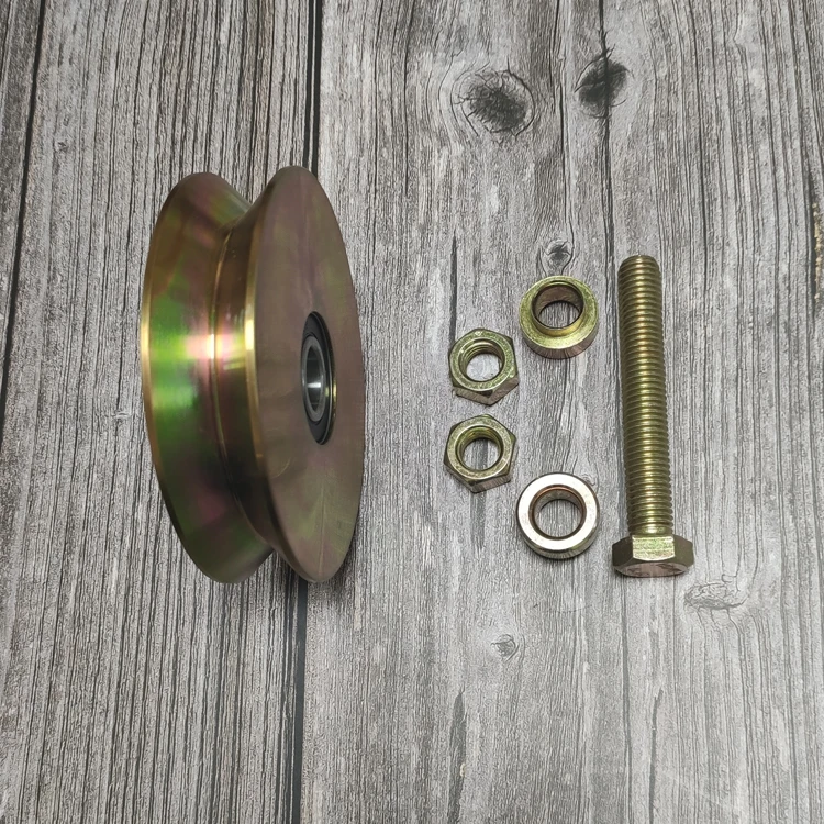 Sliding Gate Wheel With Bolt Double Bearing Metal Sliding Gate Wheel ...