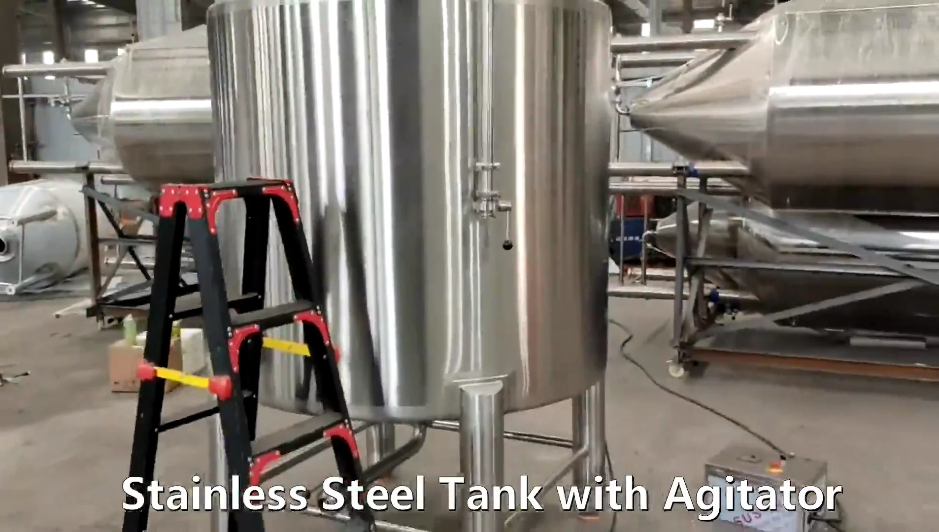 1000 Liter Electric/steam Heating Mixing Tank Heated Stainless Steel ...