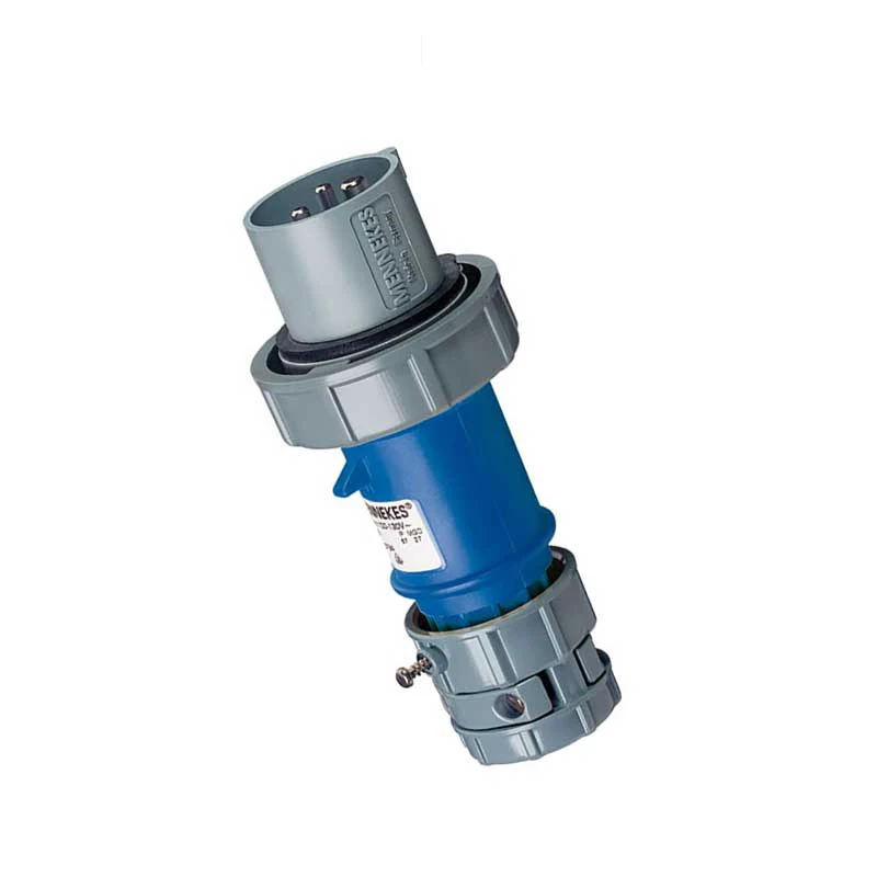 TYP3796 IP67 3P 6H 230V 16A MENNEKES waterproof industrial male plug ...