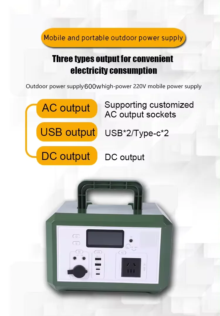 600w Ac Dc Solar System Panels 110v 220v Generators Lifepo4 Cell Bank ...