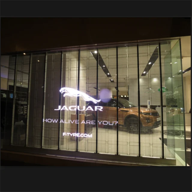 Outdoor P3.9-7.8/P10.42 Transparent LED Display for Glass Wall