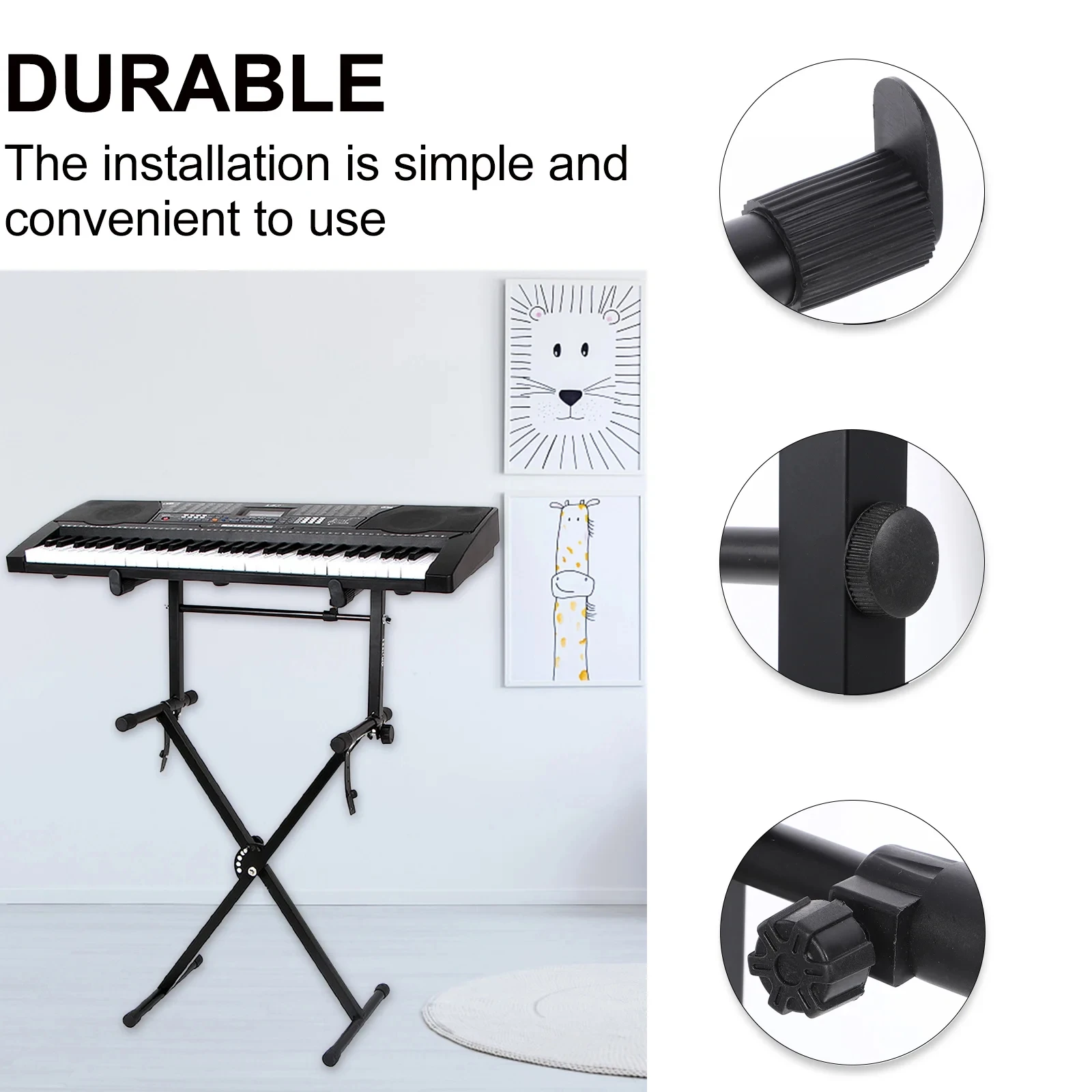 Universal Keyboard Stand Electric Organ Stand Rack Piano Keyboard Stand ...