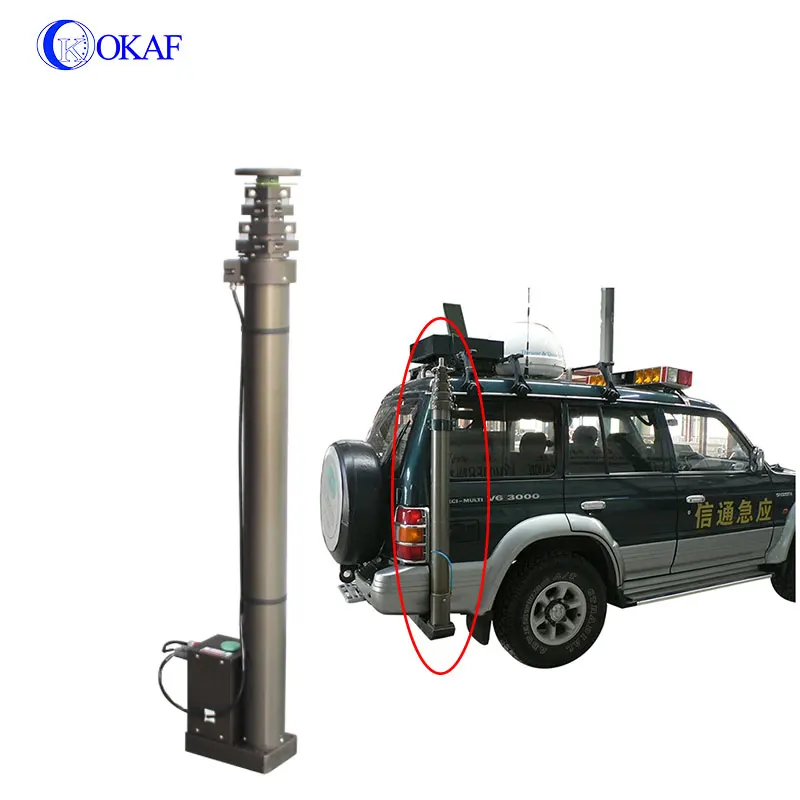 Alibaba.com: 4m 5m 6m 8m 10m 12m Electric Winch Mast, Motorized ...