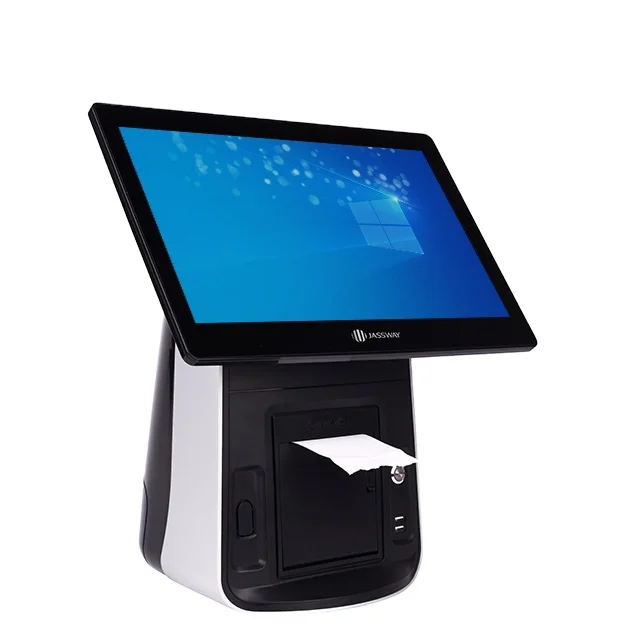 Capacitive Dual Screen Pos Terminal With 80mm Printer All In One Pos ...
