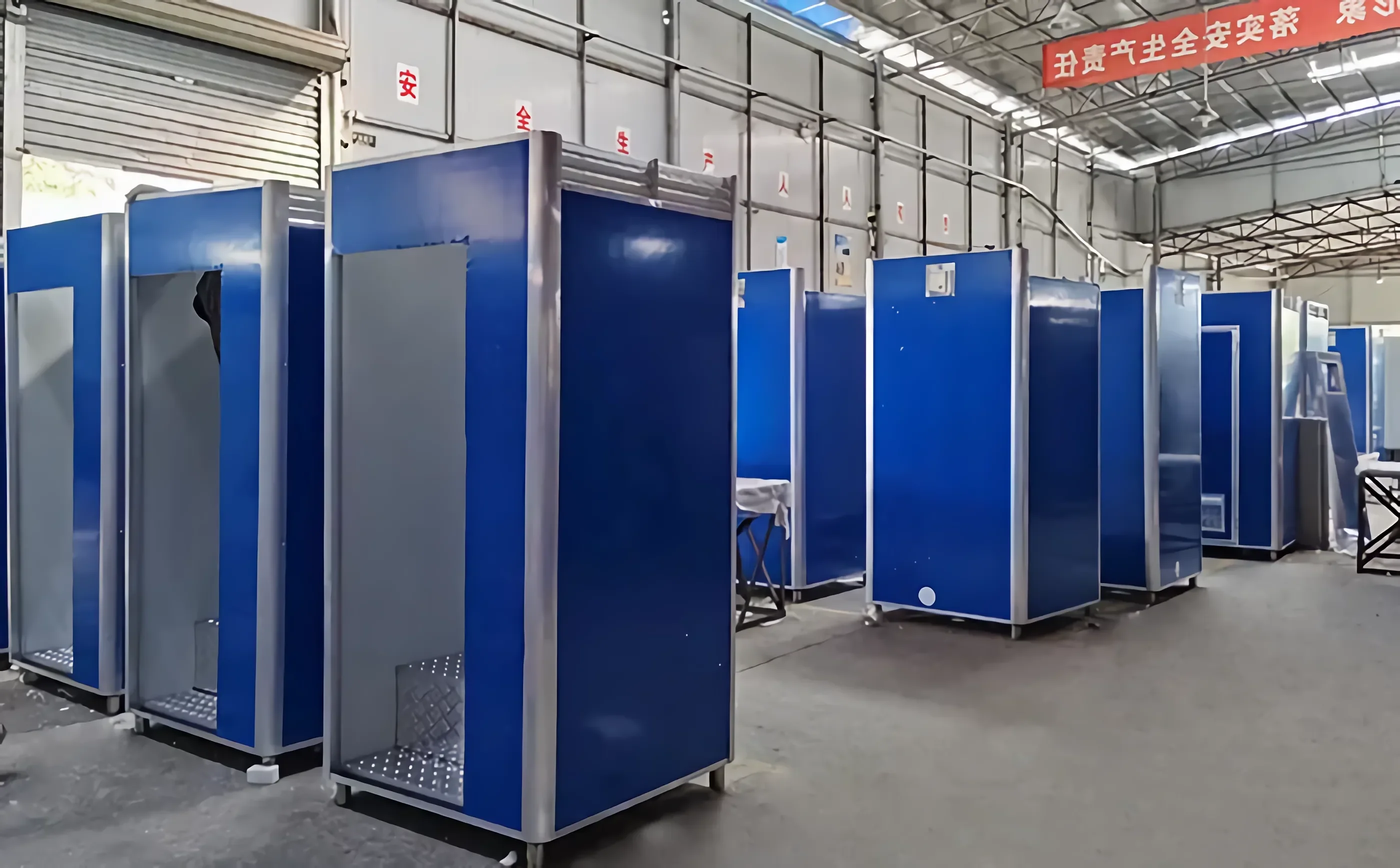 Prefabricated Modular Container Villas Office And Public Toilets ...