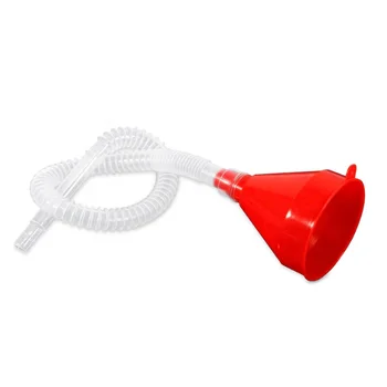 Flexible Fuel Funnels With Long Hose Plastic Small Wide Mouth Filling ...