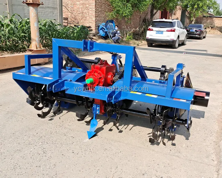 Tractor Installation of Vegetable Planting ridge Machine Strawberry ...