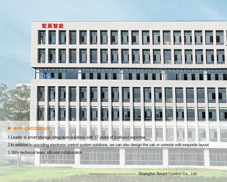 Vehicle Control Unit Hmi Display Controller Button Panel Sensor Control System For Crane Loader ...