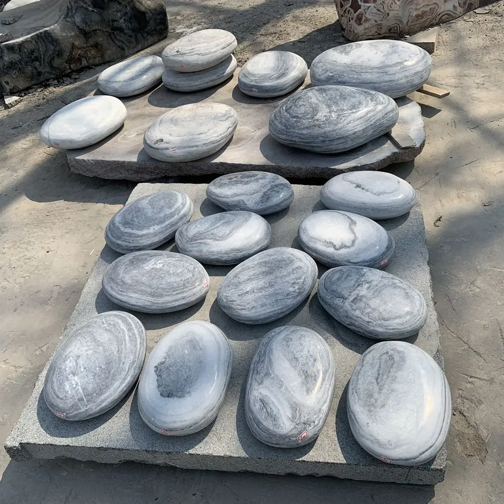 Outdoor Decorative Large Polished Pebble Stone - Sanlei