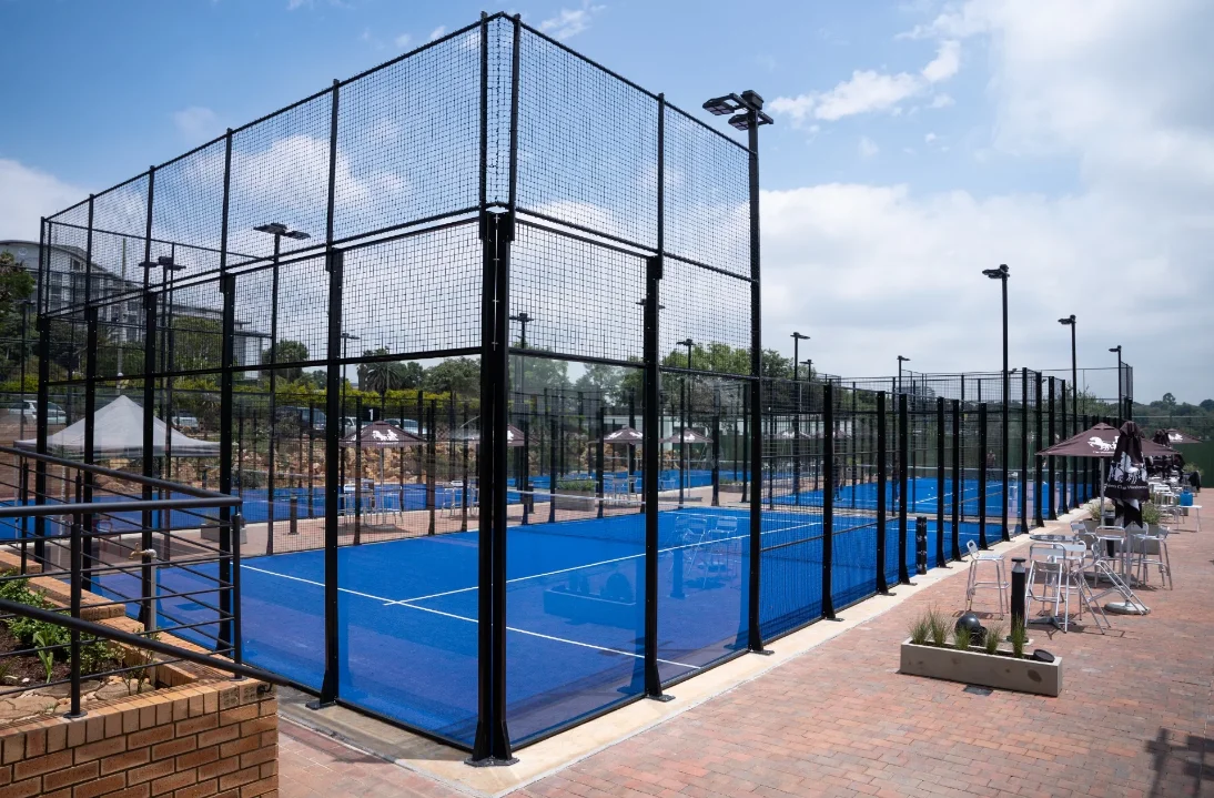 Panoramic Sport Paddle Tennis Court Artificial Grass Platform Pitch ...
