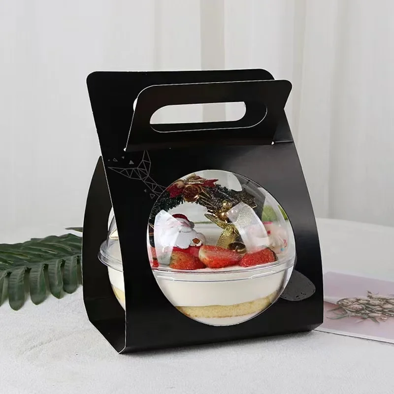 Food Grade Bio Degradable Plastic Cake Sweetmeat Tiramisu Bread Mousse ...